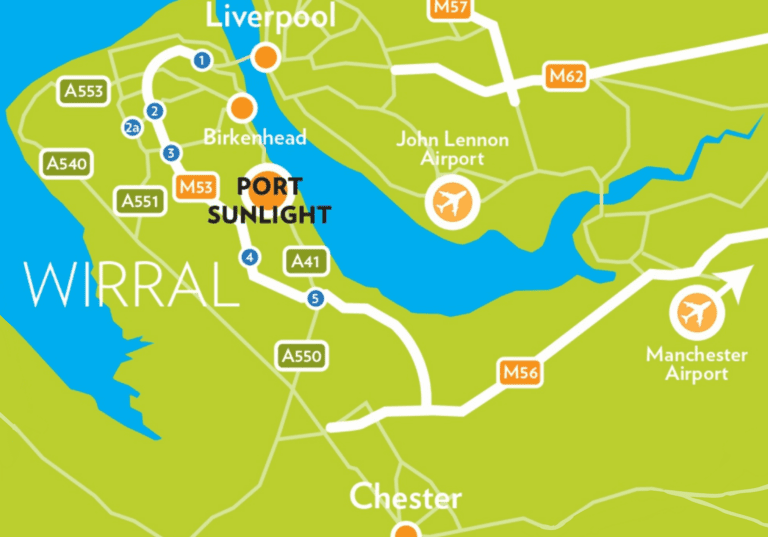 Getting Here | Port Sunlight Village