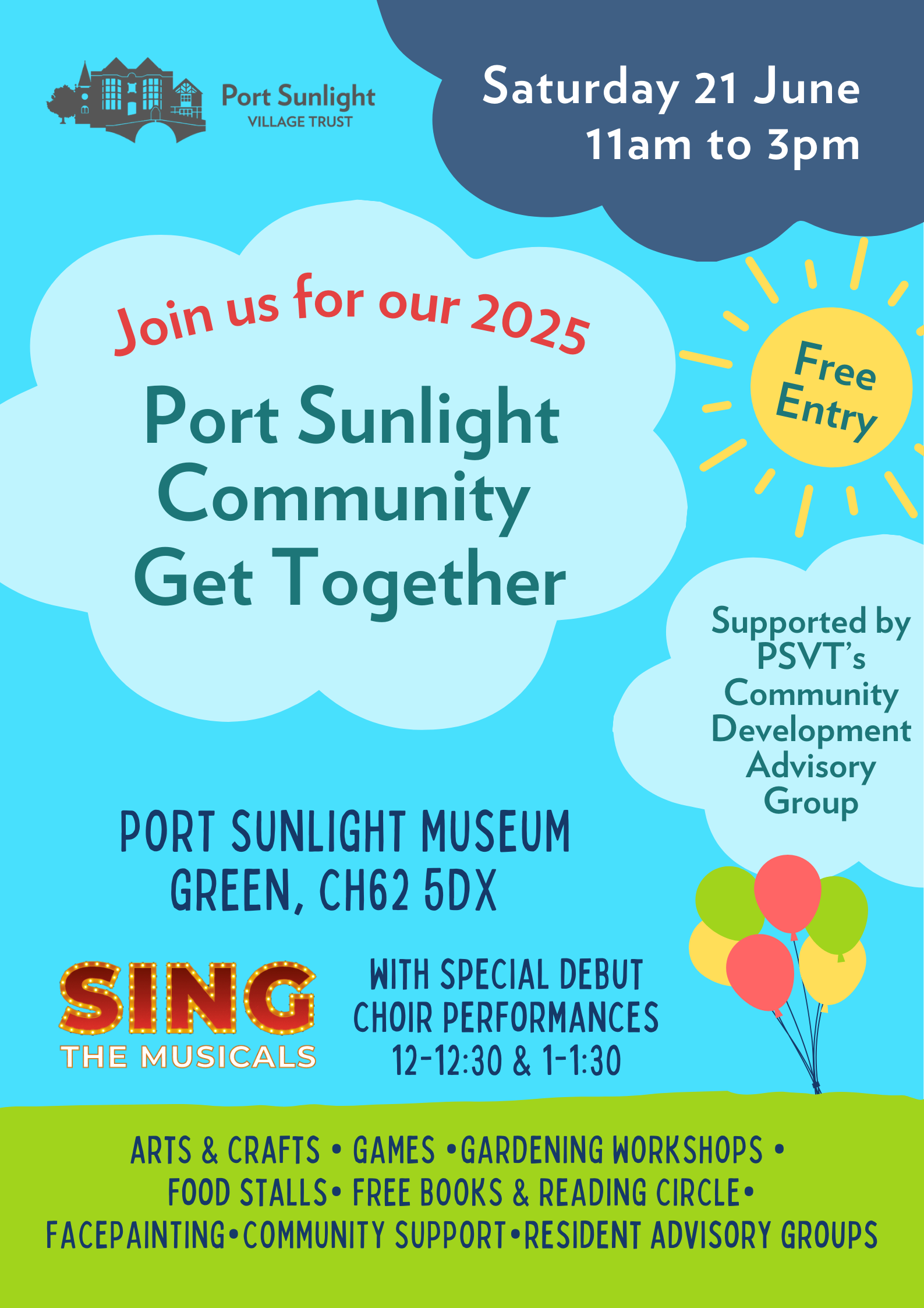 Port Sunlight's Community Get Together 2025 | Port Sunlight Village
